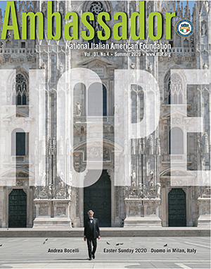 Ambassador Magazine Vol 31 No 4 - The National Italian American Foundation