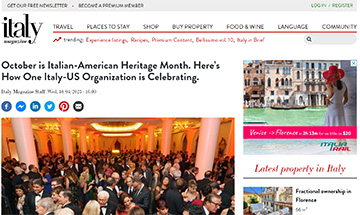 Italy Magazine: October is Italian-American Heritage Month. Here’s How ...